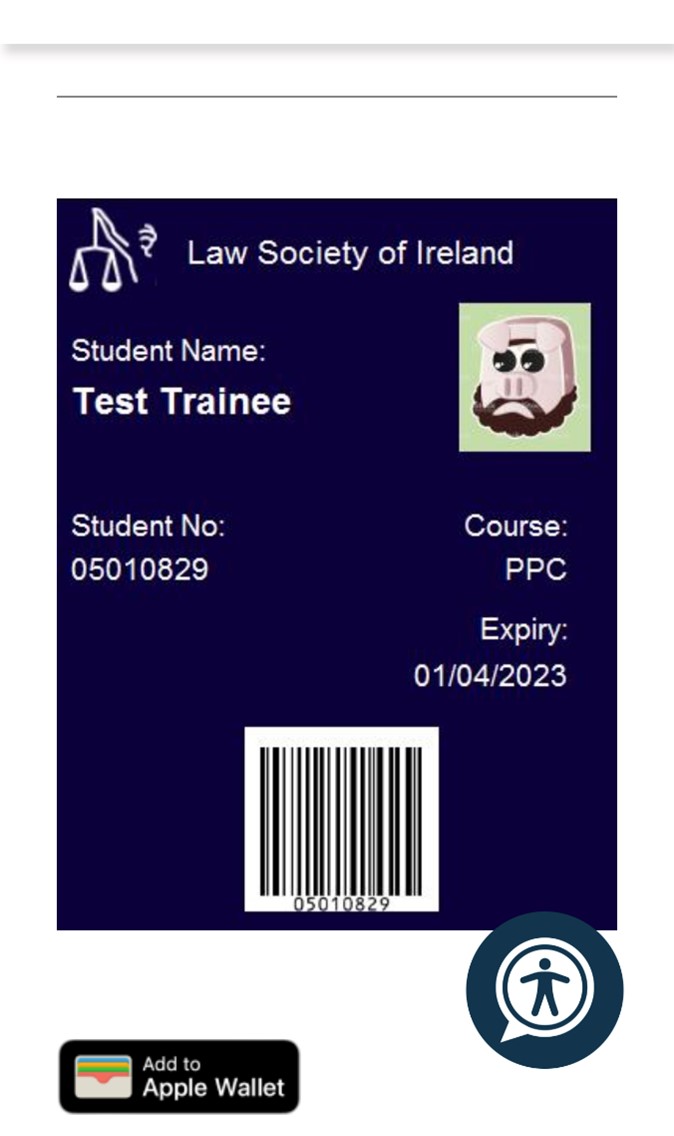 Your digital student card