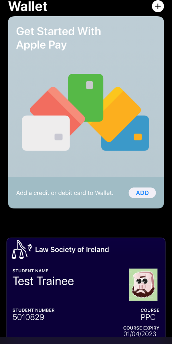 Your digital student card